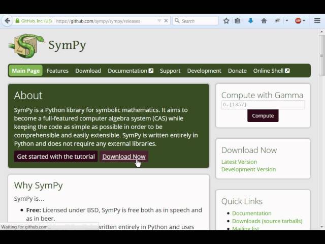 Free Video: Python SymPy Module Tutorials from John Hammond | Class Central