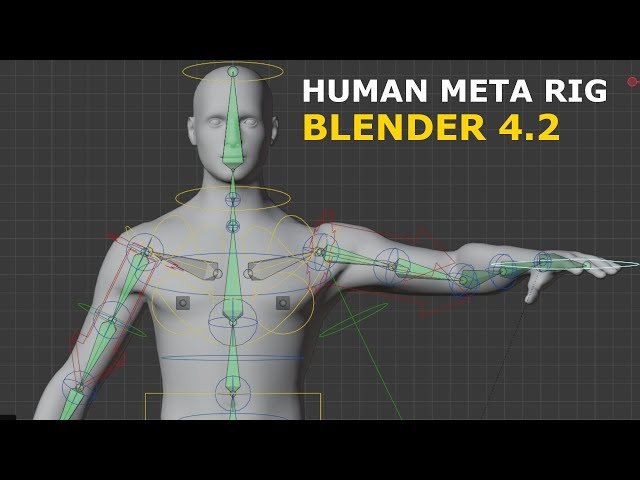 Free Video: Human Meta Rig Tutorial - Using Rigify in Blender 4.2 from PIXXO 3D | Class Central