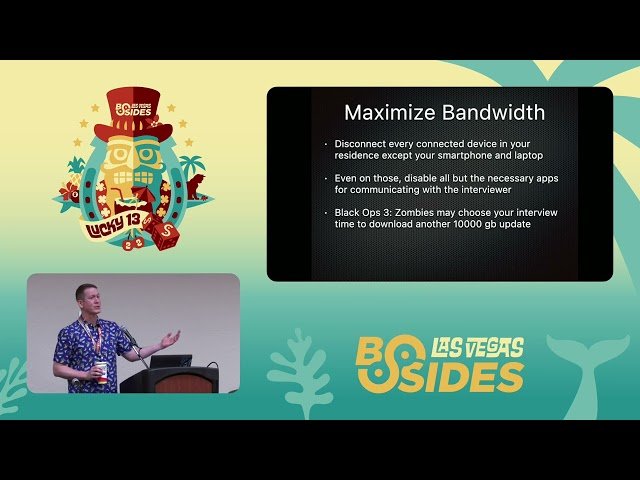 Security BSides Talk: Hacking Remote Interviewing - Lessons Learned from BSidesLV | Class Central