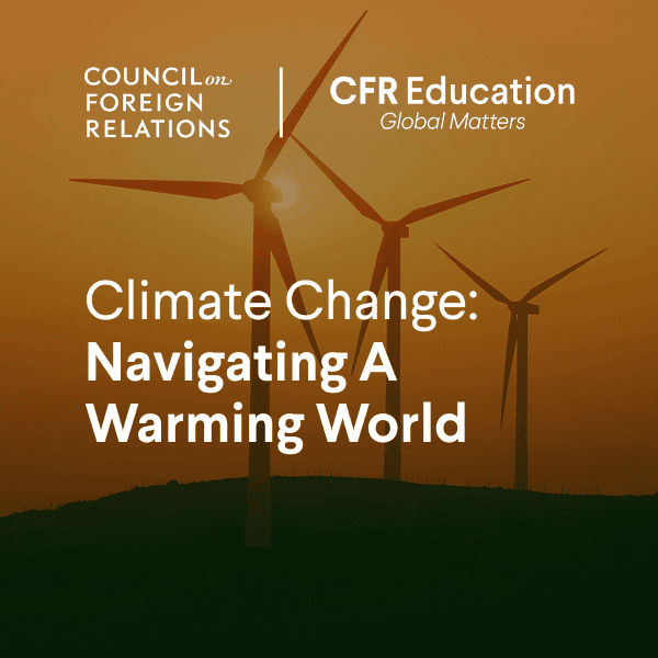 Online Course: Climate Change and Global Affairs from Coursera | Class ...