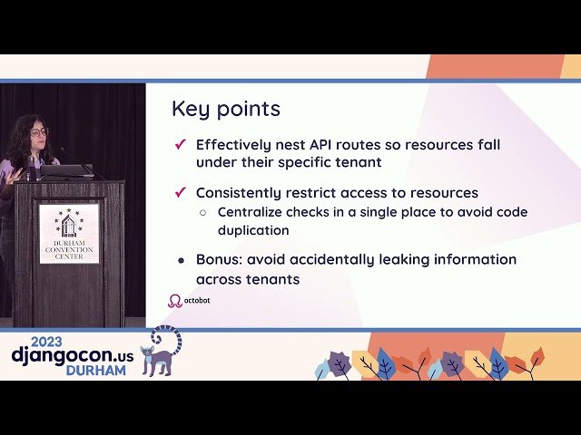 Free Video: Lightweight Tenancy Management Using Django Rest Framework from Confreaks | Class ...