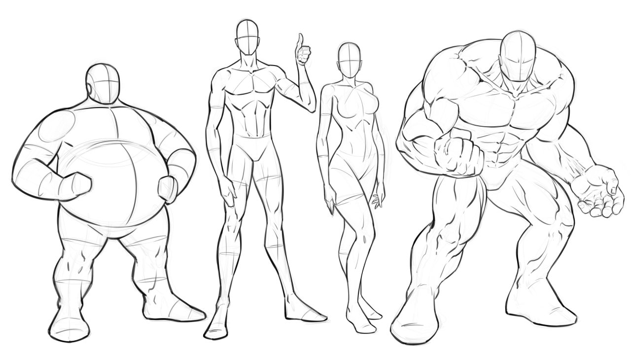 Online Course How To Draw Various Body Types And Proportions For Online Course How To Draw Various Body Types And Proportions For