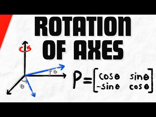 Free Video: Transition Matrix for Axes Rotation in 3D and 2D - Linear ...