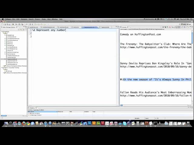 Free Video: Regex Tutorial - Regular Expressions in Python from Derek ...