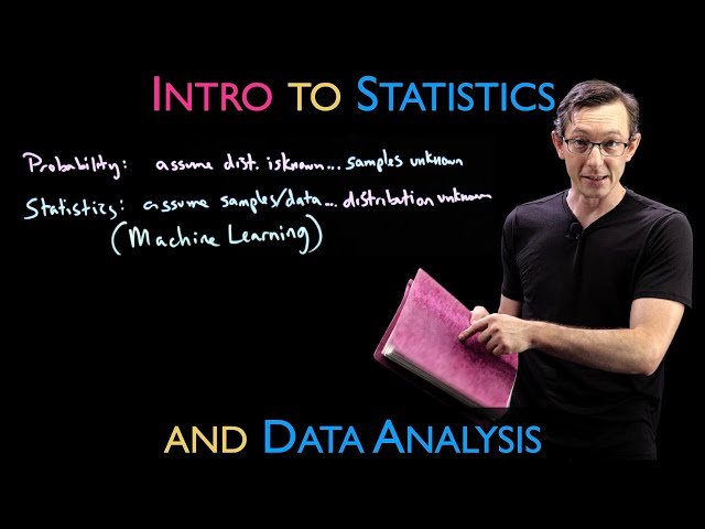 Free Video: Introduction to Statistics and Data Analysis from Steve Brunton | Class Central