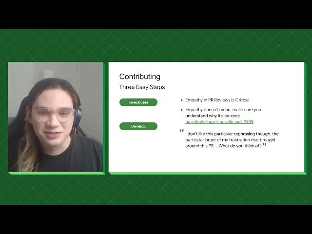 Free Video: Tips on Getting Started Contributing to Bazel from Linux ... Free Video: Tips on Getting Started Contributing to Bazel from Linux ...
