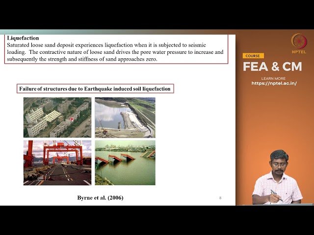 Free Video: Simulation of Soil Liquefaction Using FLAC from NPTEL-NOC IITM | Class Central
