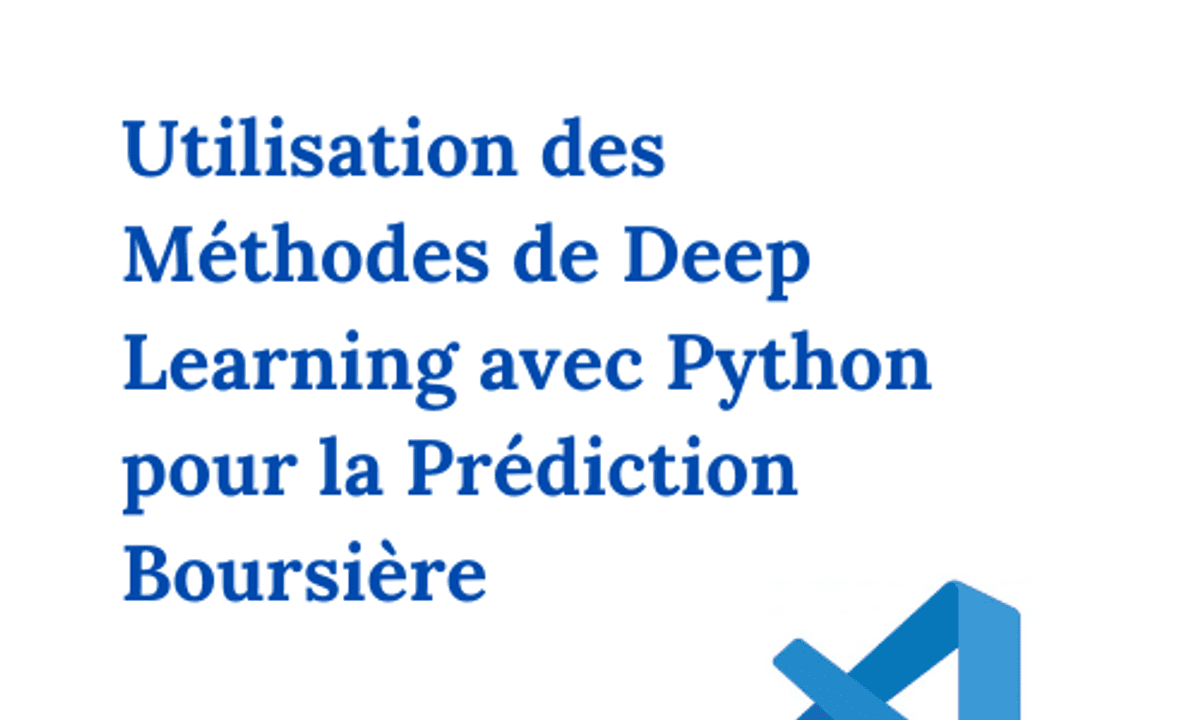 Online Course: Utilisation des méthodes de Deep Learning avec Python ...