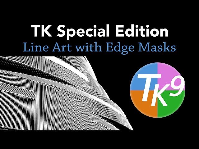 Free Video: Creating Line Art with Edge Masks - TK Wednesday Special ...