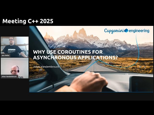 Free Video: Why Use Coroutines for Asynchronous Applications from Meeting Cpp | Class Central