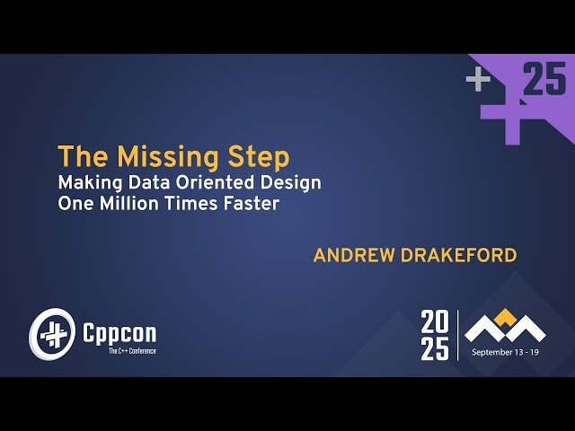 Free Video: Can C++ Data Oriented Design Be ONE MILLION Times Faster ...