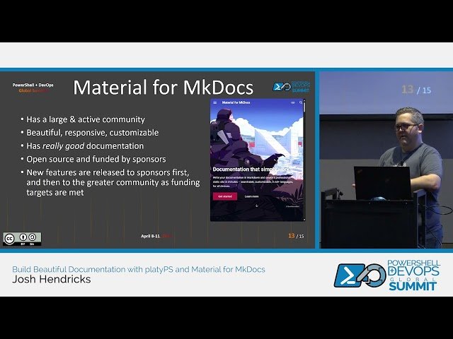 Free Video: Build Beautiful Documentation with PlatyPS and Material for MkDocs from Confreaks ...