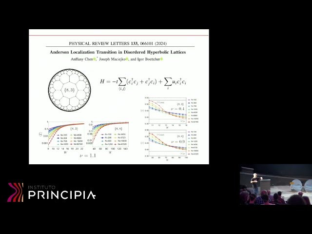 Free Video: Anderson Localization in Negatively Curved Space from ICTP ...