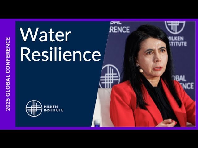 Free Video: Sink or Swim - Corporate Strategies for Water Resilience from Milken Institute ...