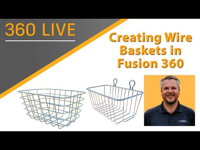 Free Video: Creating Wire Baskets with Fusion 360 from Autodesk | Class ...