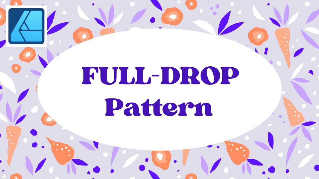 Online Course: Surface Pattern Design in Affinity Designer: Full-Drop ...