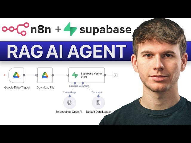 Free Video: Building Your First RAG Agent Inside n8n - Step-by-Step Tutorial from Michele Torti ...
