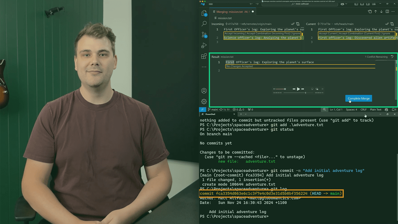 Online Course: DevOps Version Control Concepts and Practices: Introduction to Version Control ...