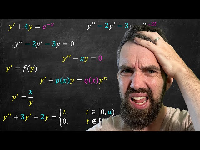 Free Video: Solving Ordinary Differential Equations Using Eight Methods ...