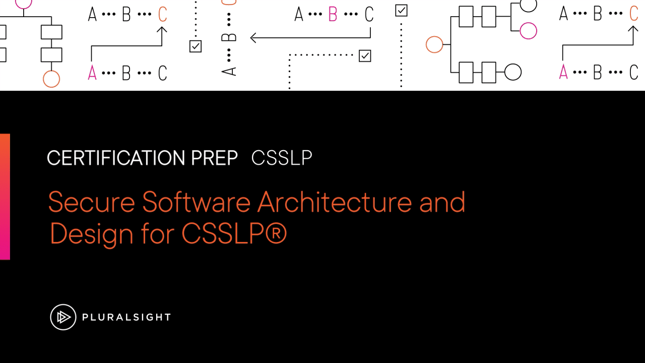 Online Course: Secure Software Architecture and Design for CSSLP® from Pluralsight | Class Central