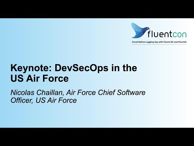Conference Talks Talk: DevSecOps in the US Air Force from CNCF [Cloud ...