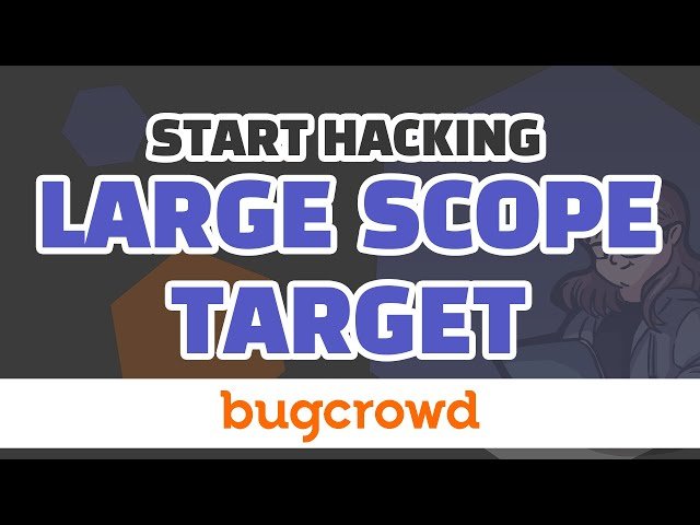 Free Video: Maximizing Efforts on Large Scope Targets in Bug Bounty ...