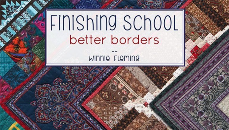 Online Course: Finishing School: Better Borders from Craftsy | Class ...