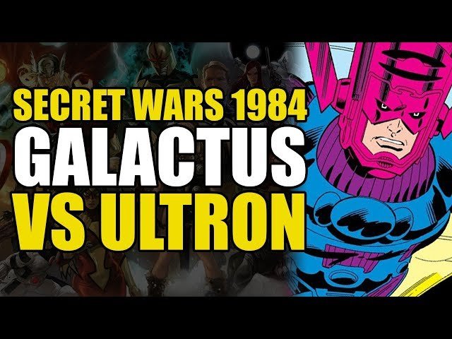 Free Video: Secret Wars 1984 - Part 1: Galactus vs Ultron from Comics ...