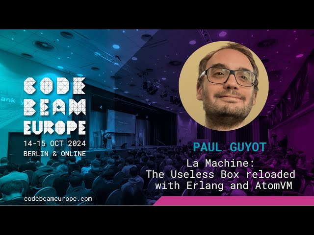 Free Video: La Machine: The Useless Box Reloaded with Erlang and AtomVM from Code Sync | Class ...