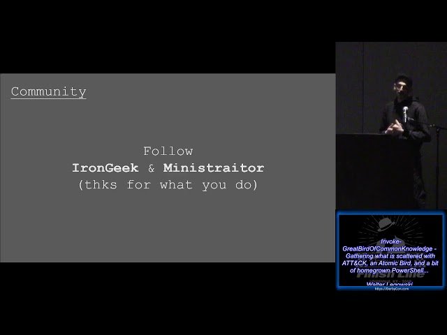 DerbyCon Talk: Invoke GreatBirdOfCommonKnowledge - Gathering What Is Scattered with ATTCK an ...