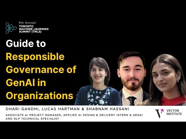 Free Video: Guide to Responsible Governance of GenAI in Organizations ...