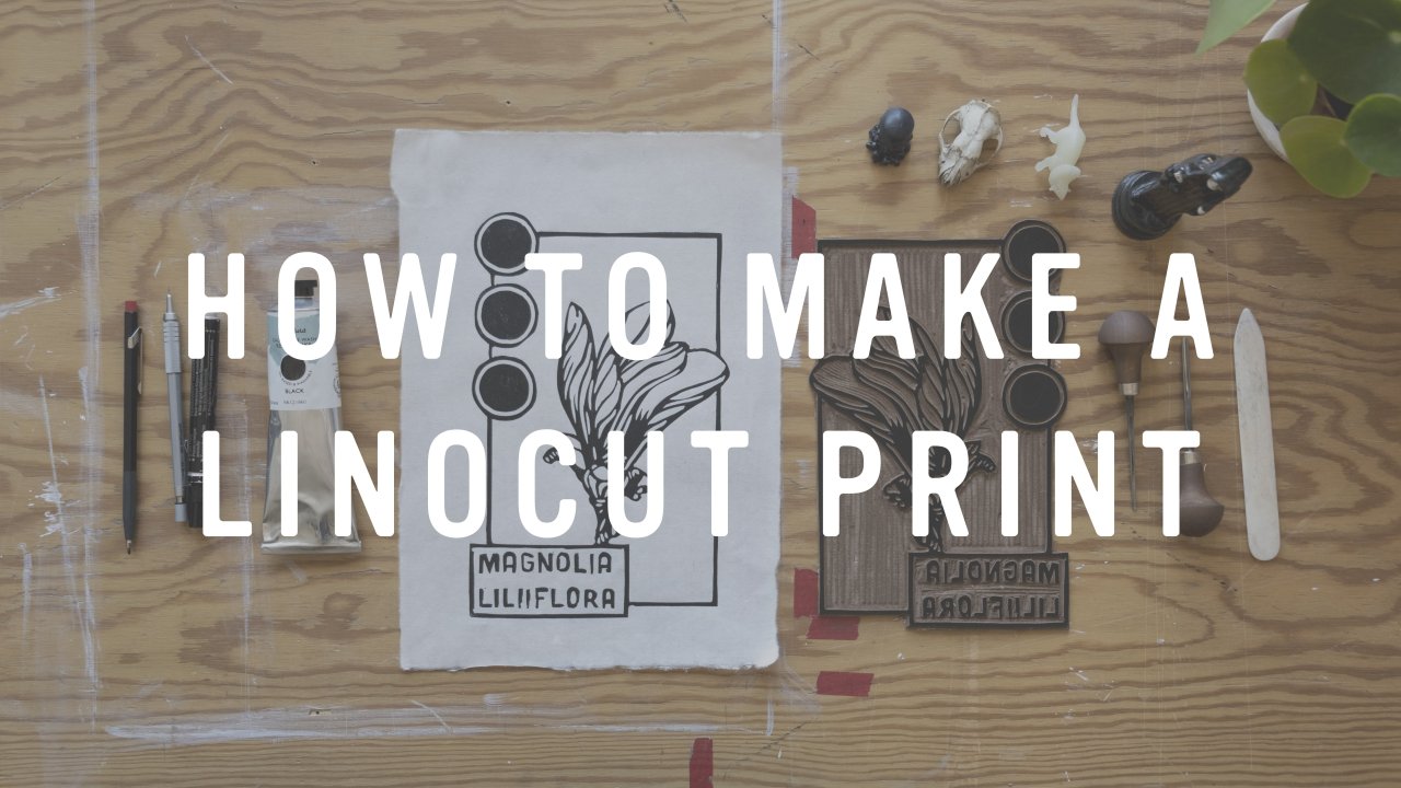 Online Course: How To Make A Linocut Print from Skillshare | Class Central