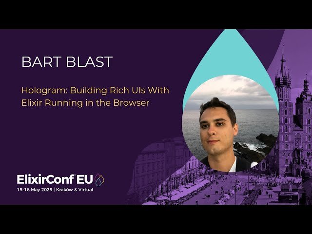 Free Video: Hologram - Building Rich UIs with Elixir Running in the Browser from Code Sync ...