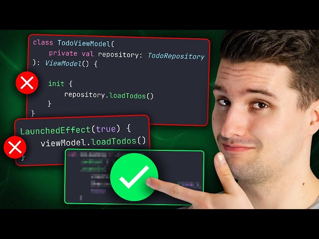 Free Video: Loading Initial Data in Android Apps: LaunchedEffect, ViewModel Init, and ...