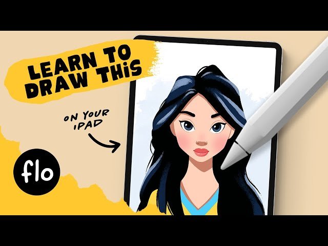 Free Video: Draw a Disney-Style Character in Procreate - Step-by-Step Beginner Tutorial from Art ...
