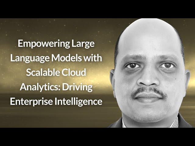 Free Video: Empowering LLMs with Scalable Cloud Analytics from Conf42 | Class Central