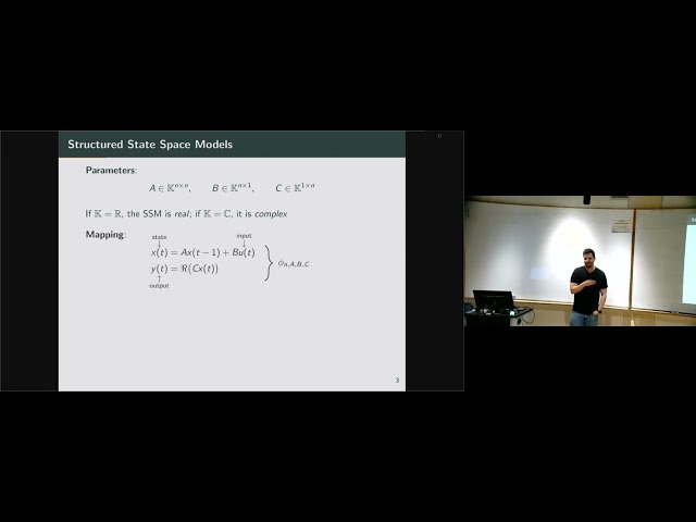 Free Video: Provable Benefits of Complex Parameterizations for Structured State Space Models ...