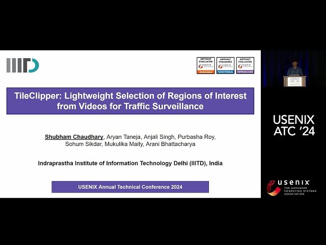 Free Video: TileClipper: Lightweight Selection of Regions of Interest from Videos for Traffic ...