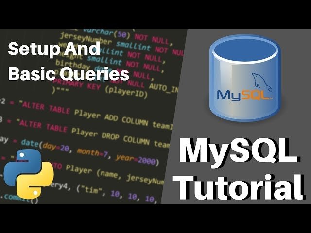 Free Video: Python MySQL Tutorial - Setup, Queries, and Database Design ...