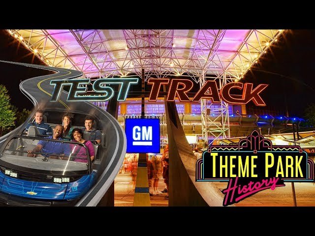 Free Video: The Theme Park History of Test Track - Epcot from Theme ...