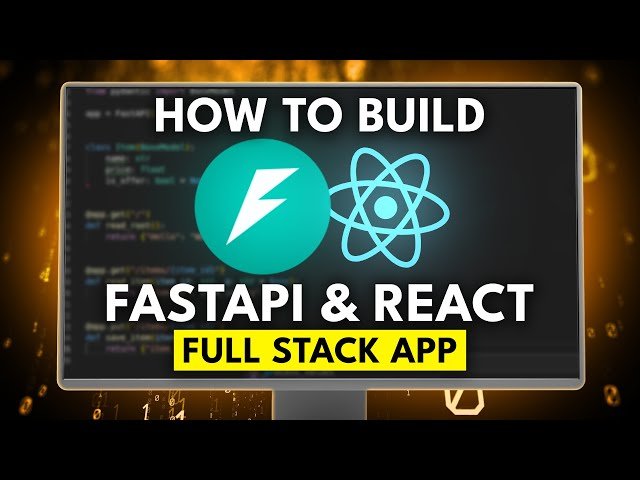 Free Video: How To Build a FastAPI and React Full Stack App - Clerk, Databases, LLMs and More ...