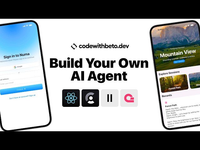 Free Video: Build an AI-Powered Meditation App with React Native from Code with Beto | Class Central