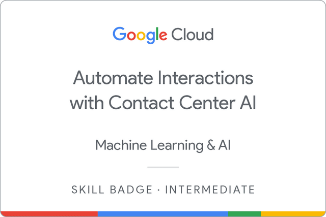 Online Course: Automate Interactions with Contact Center AI from Google | Class Central