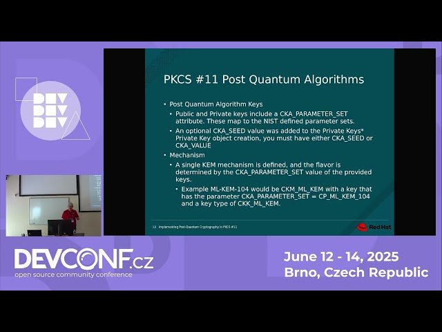 Free Video: Implementing Post Quantum Algorithms in PKCS #11 from ...