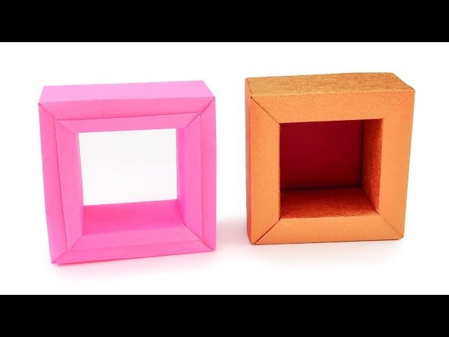 Free Video: Origami Display Frame Tutorial from Paper Kawaii - Origami ...