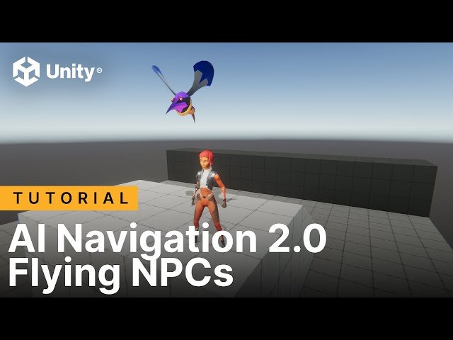 Free Video: AI Navigation 2.0 - Flying NPCs from Unity | Class Central