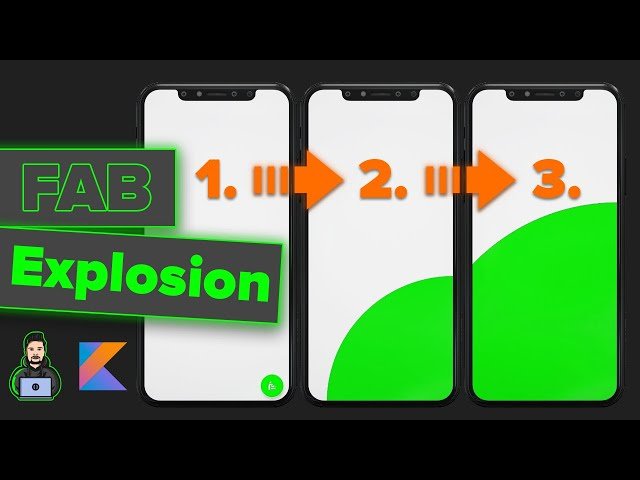 Free Video: How to Make a FAB Explosion Animation - Android Studio ...