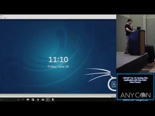 Conference Talks Talk: OWASP Top 10 - Hacking Web Applications with Burp Suite from YouTube ...