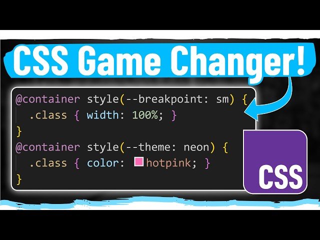 Free Video: CSS Style Queries Have So Much Potential from Web Dev Simplified | Class Central