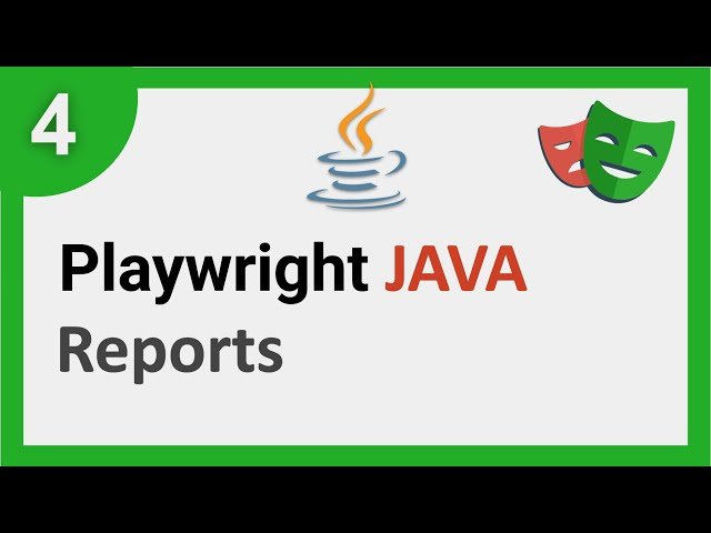 Free Video: Playwright Java - Reports - Part 4 from Automation Step by Step | Class Central